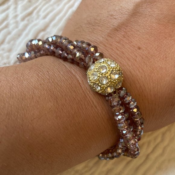 LOFT | Jewelry | Swarovski Crystal Bracelet | Poshmark